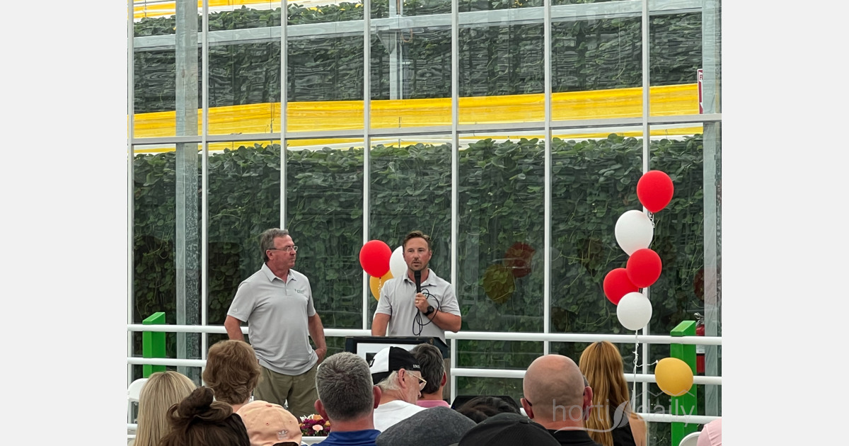 EZ Grow Farms opens high-tech strawberry propagation facility