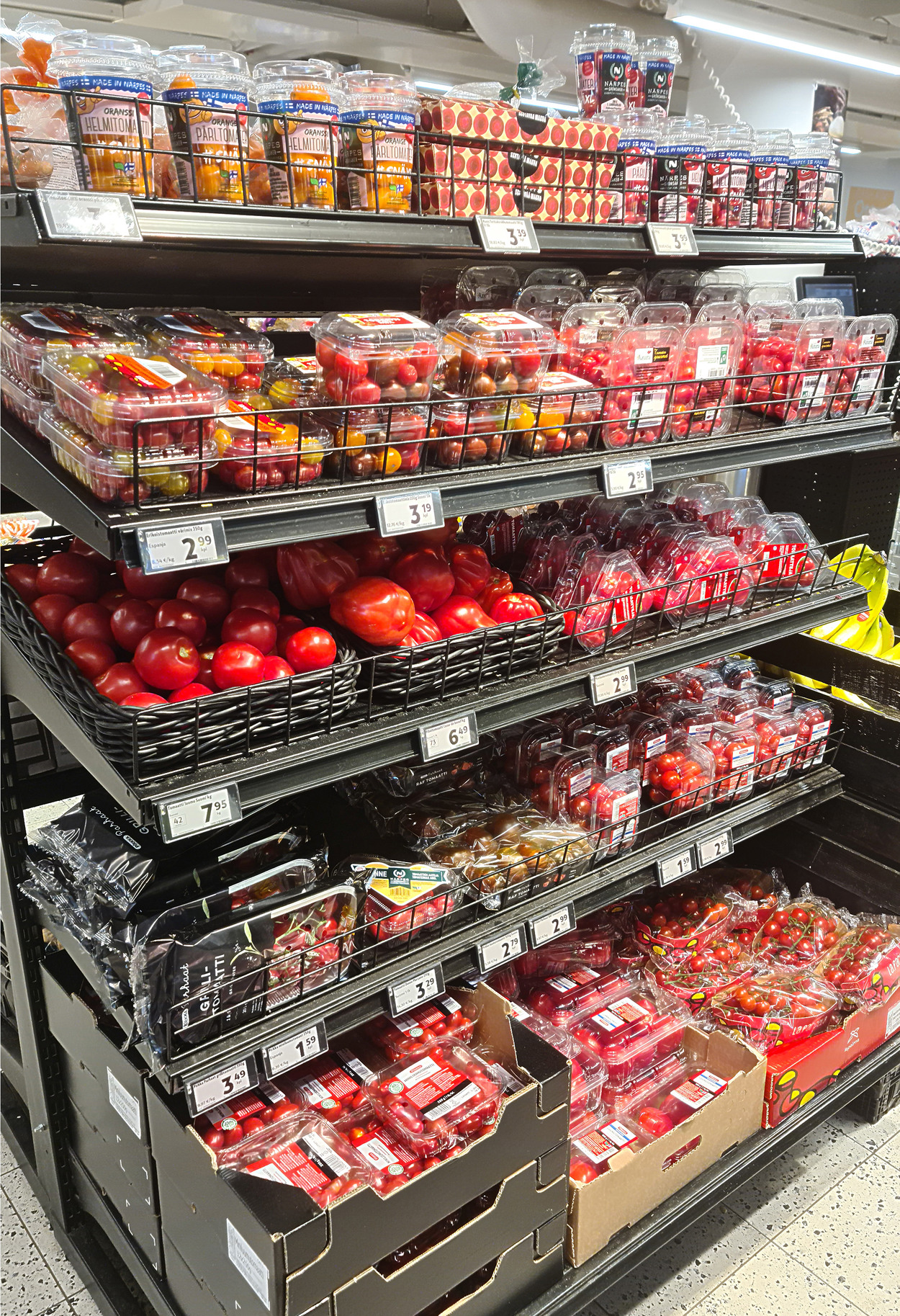 Photo report of Finnish supermarkets