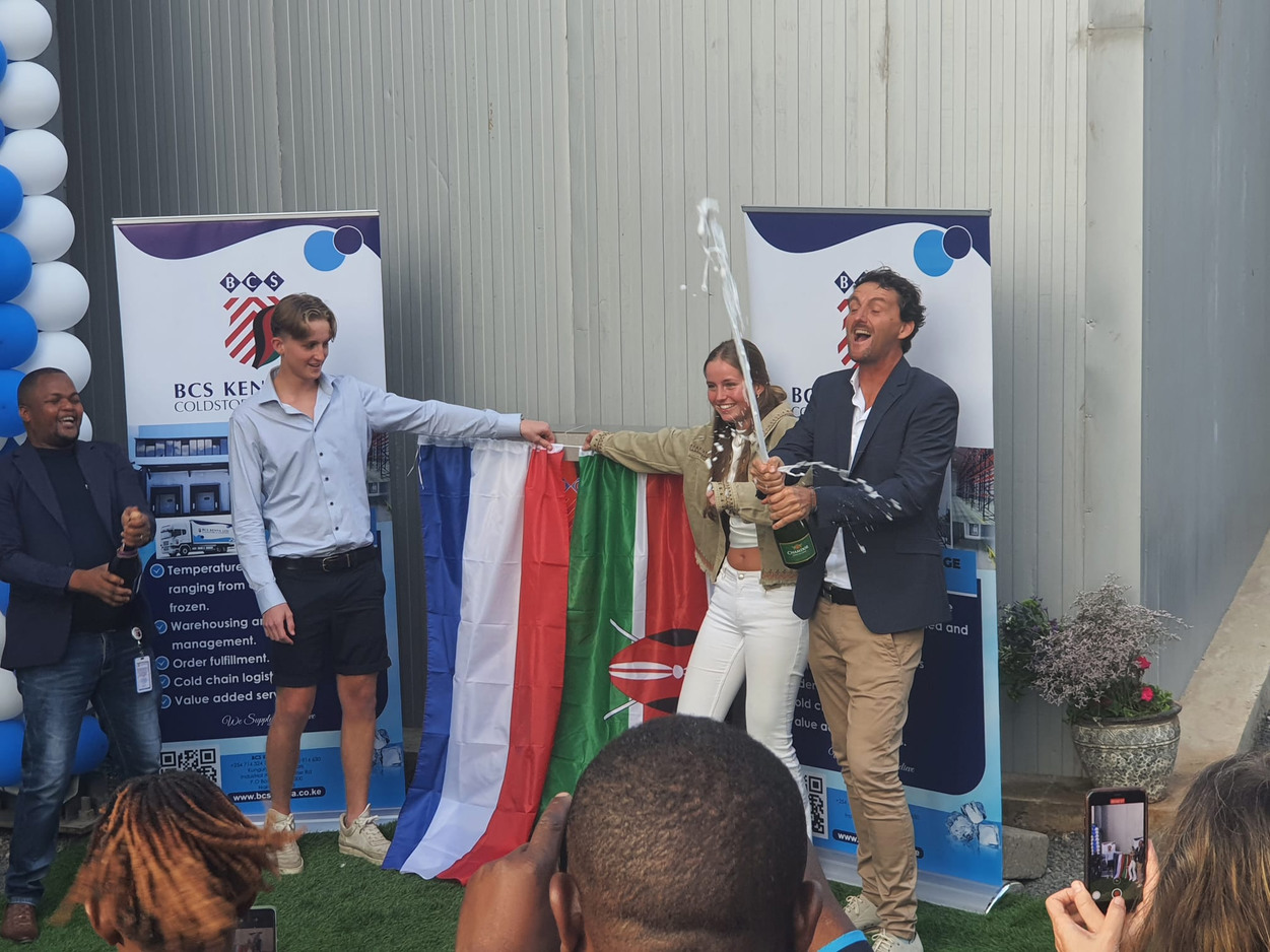 Dutch company opens cold store with space for 4.000 pallets in Nairobi