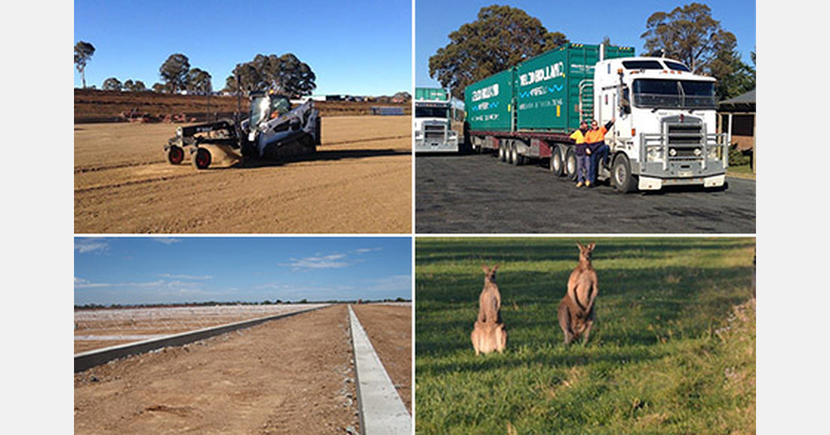 Velco Holland Overseas building greenhouse foundations in Australia