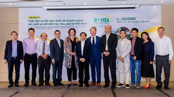 Organizers of HortEx Vietnam held a kick-off event for HortEx Vietnam 2023 in Ho Chi Minh City
