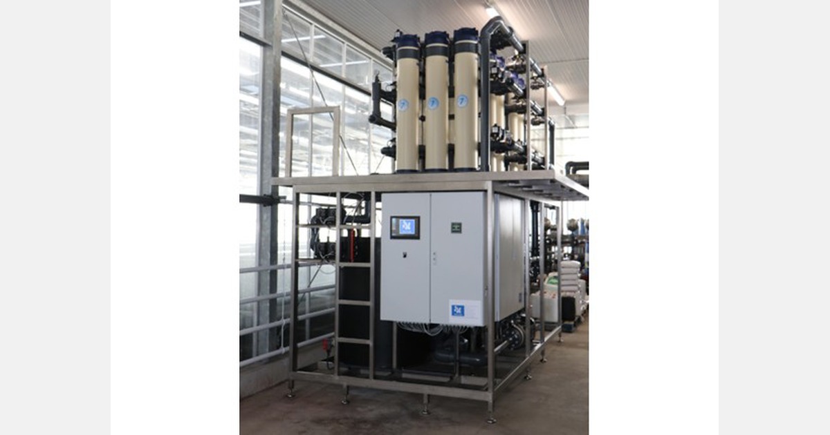 New: Compact version of ultrafiltration system