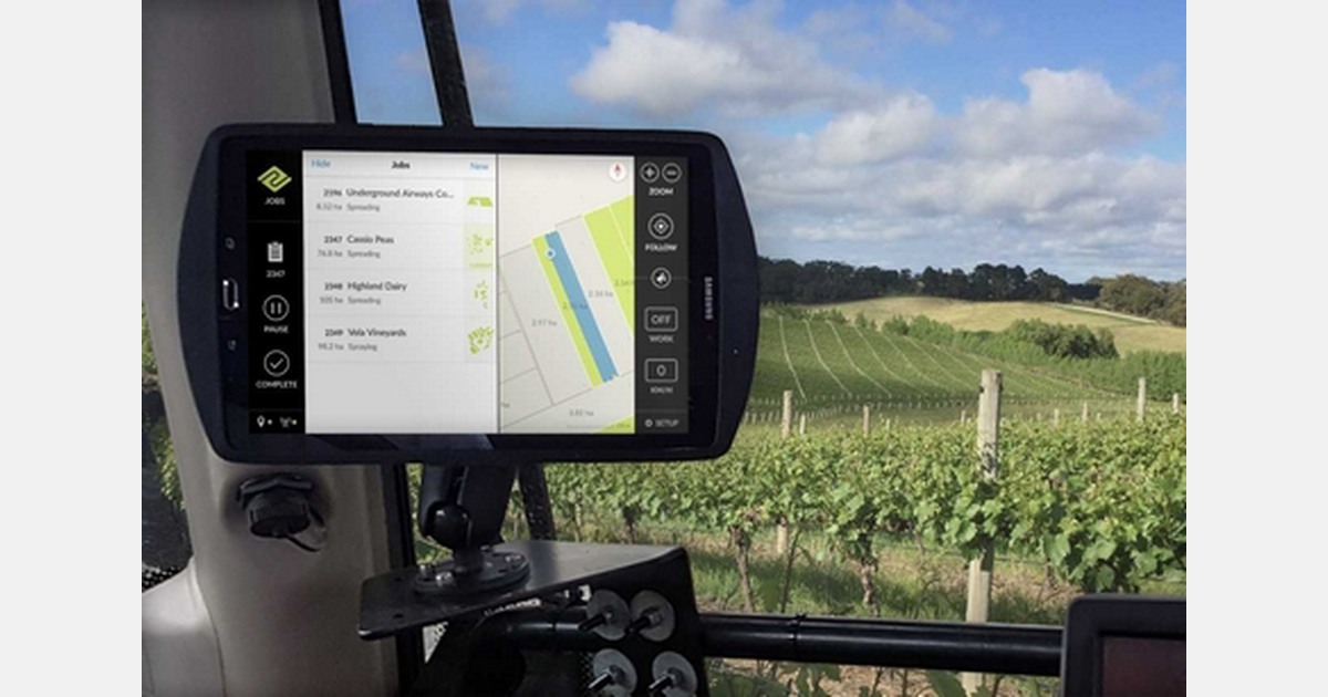 TracMap using GPS positioning to make farming practices more efficient