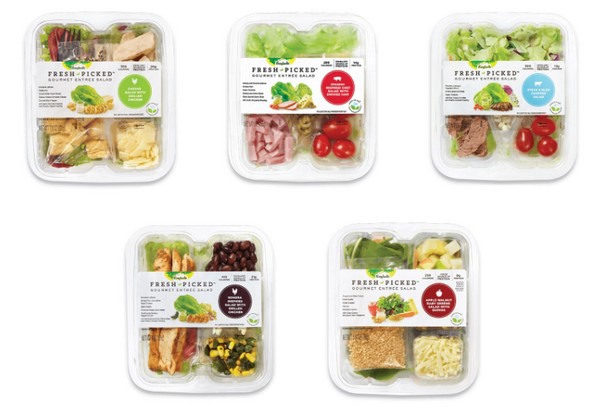 New gourmet entree salads from Bonduelle