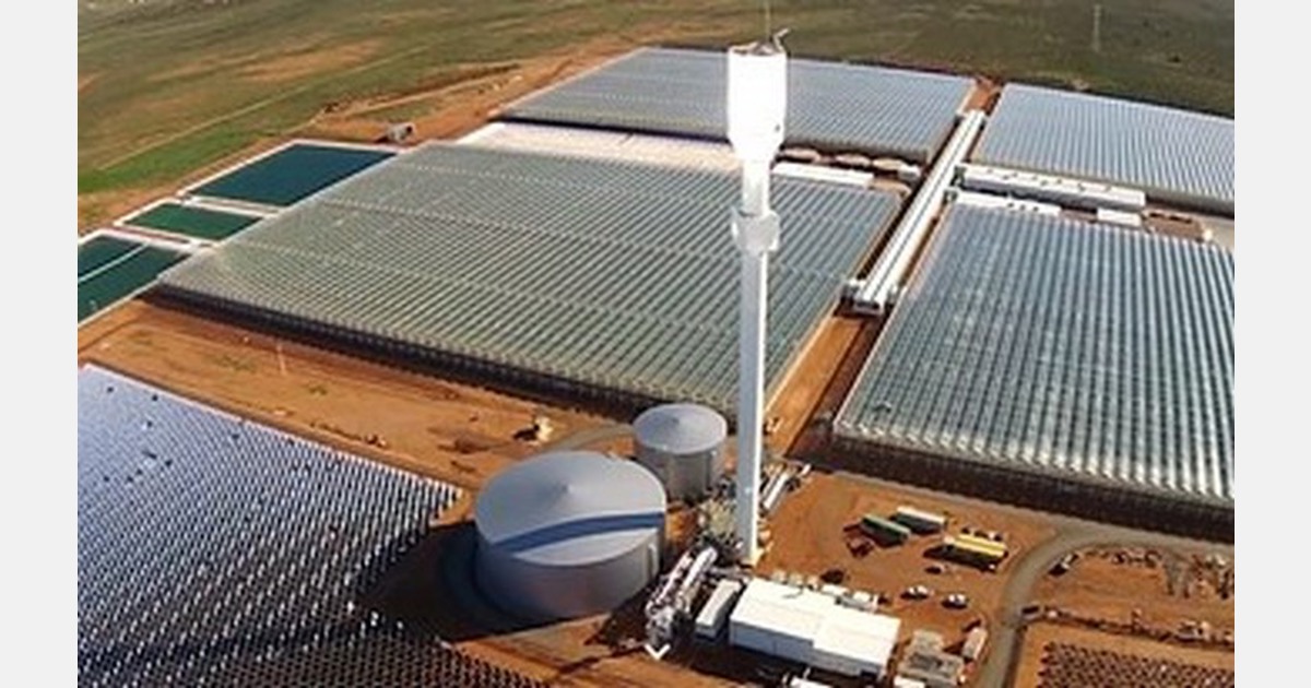 Sundrop Farms uses solar to grow tomatoes in the Australian desert