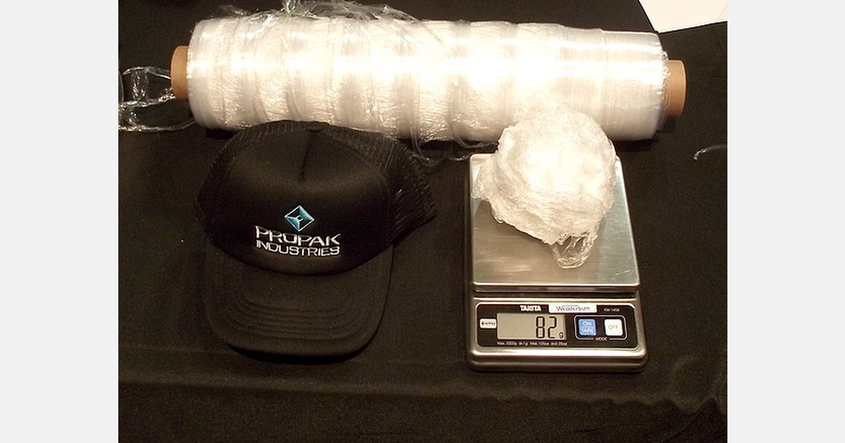 The new Australian fresh produce pallet wrapping system resulting in ...