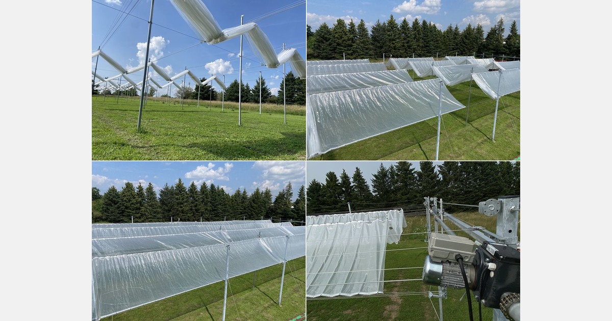 Lower cost automated rain shelter introduced