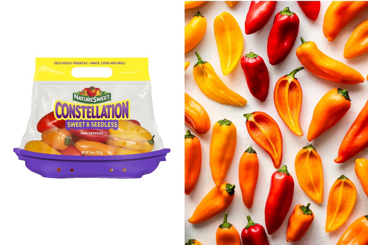 Greenhouse grown seedless mini pepper medley introduced