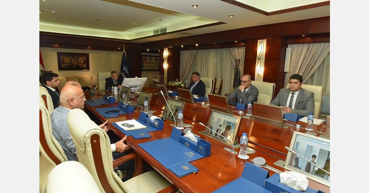 Chairman of Suez Canal Authority meets with MSC Group CEO, discussing ...