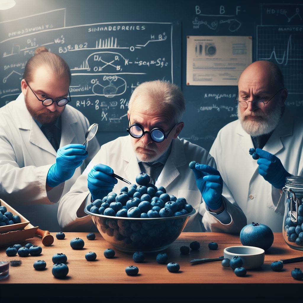 Unveiling the blue hue: scientists crack the code of blueberries' color"
