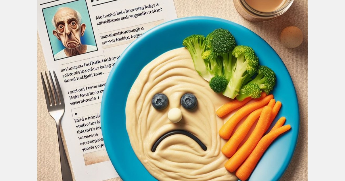 Hospital issues apology after man receives 'disgusting' beige meal ...