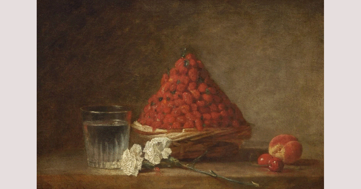 Louvre's triumph: Chardin's strawberries enrich collection