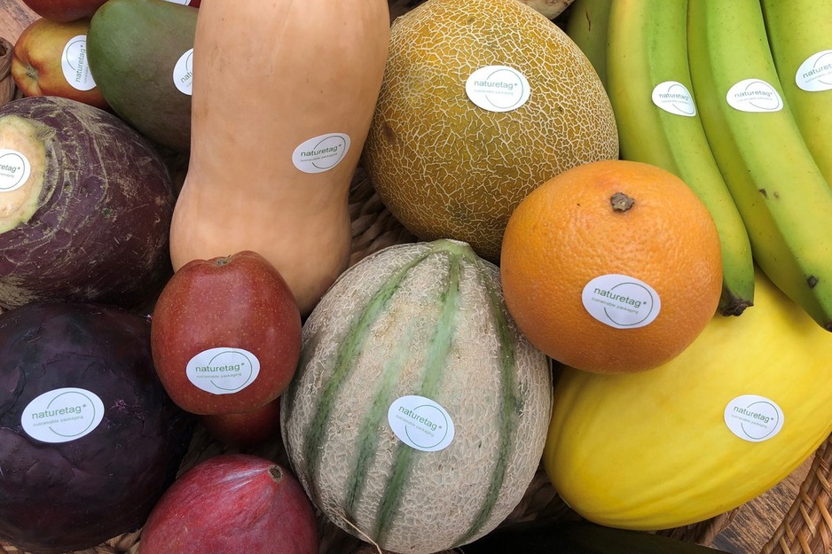 Home compostable produce label launches with cost-effective advantage