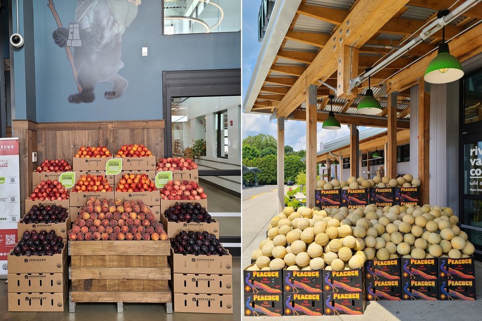 How produce displays drive sales and create a shopping experience