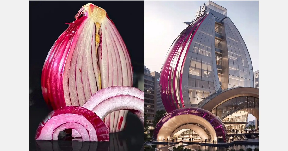 Using vegetables in architecture