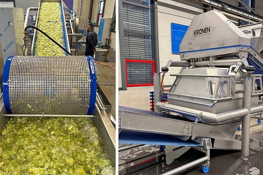 UK facility installs new iceberg lettuce processing line