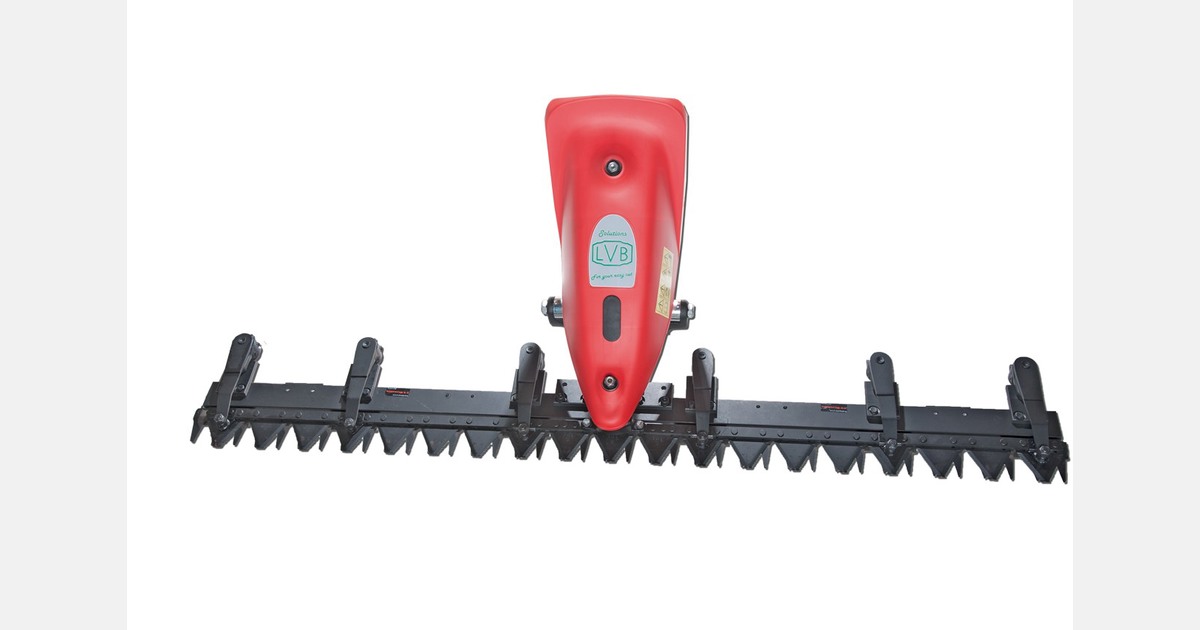 Mechanical pruning improving with the right blades