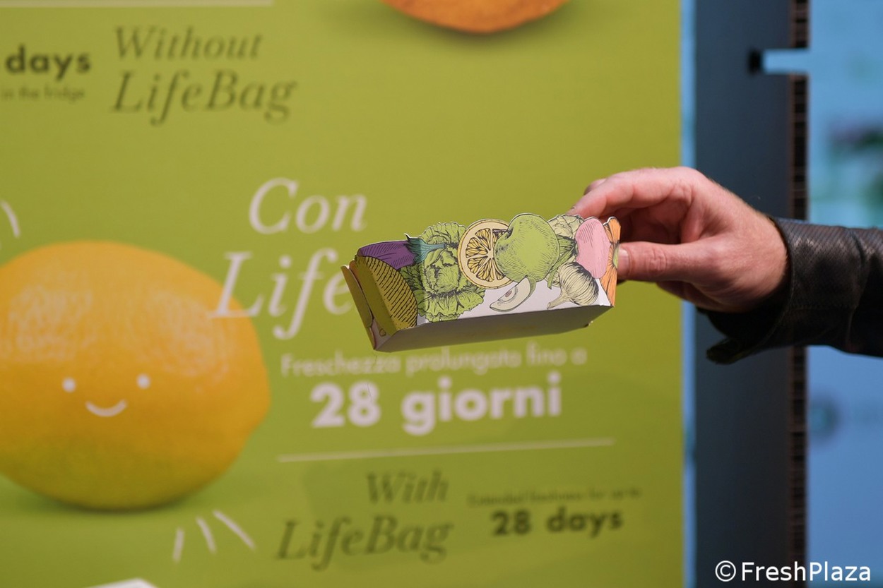 Packaging line designed to extend the shelf life of fruit and vegetables