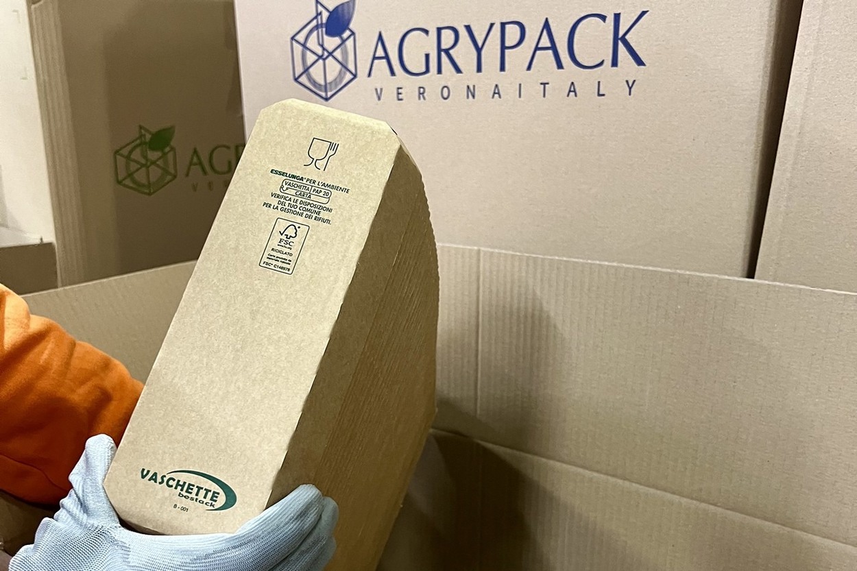 New cardboard food trays designed to fit in conventional traysealers