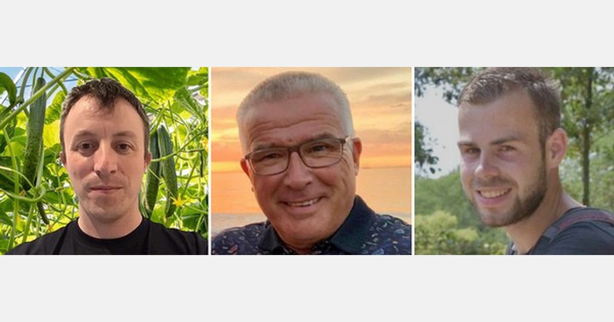 Three new faces in team De Ruiter Seeds