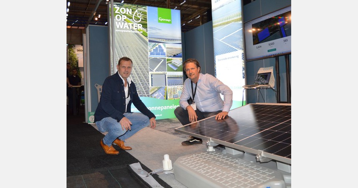 Tas Paprika has 11,880 solar panels installed on water basins