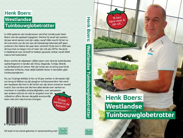 Henk Boers gets book on horticultural life