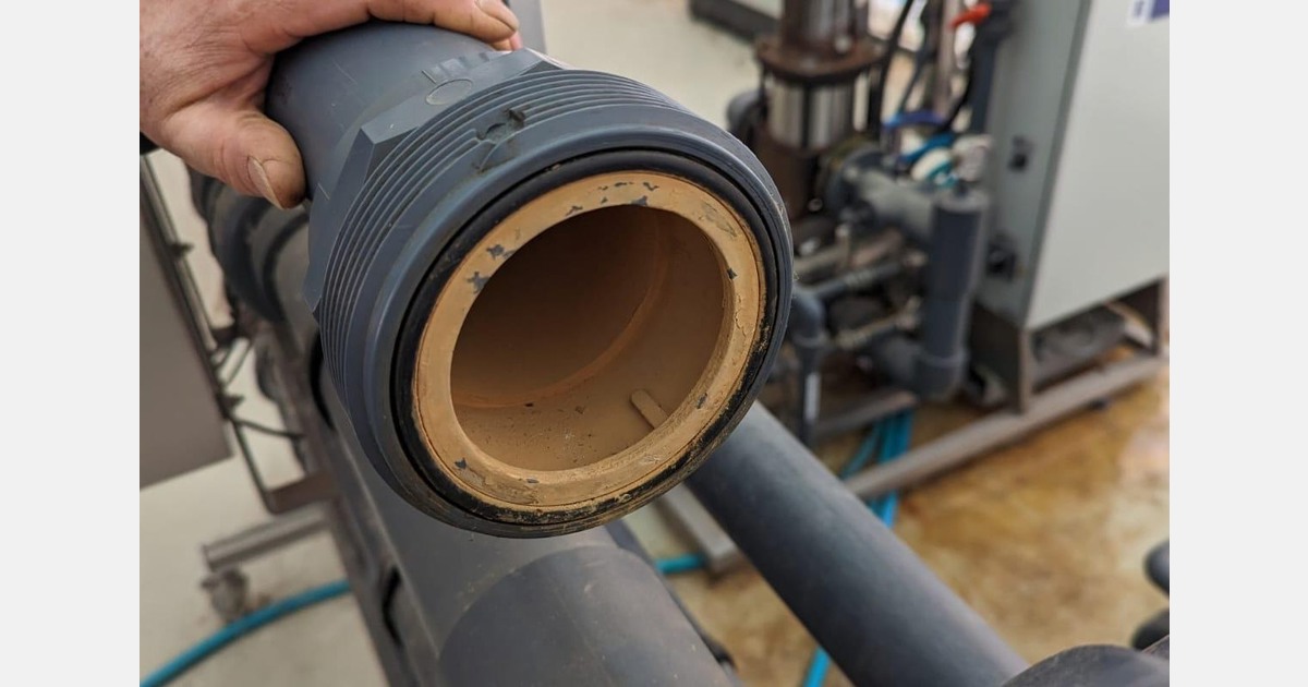 "Since we started using the USAF transmitters, the pathogen level has ...