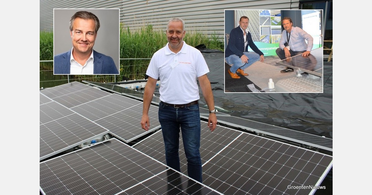 The specialists behind the innovative solar panel system for water basins