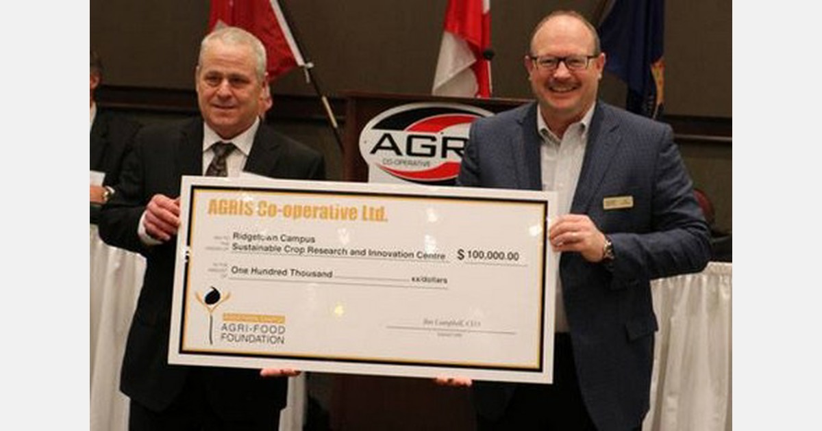 AGRIS Co-op pledges $100,000 to new Ontario Sustainable Crop Research ...