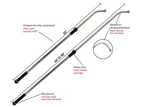 Dramm introduces new Telescoping Handi-Reach handles