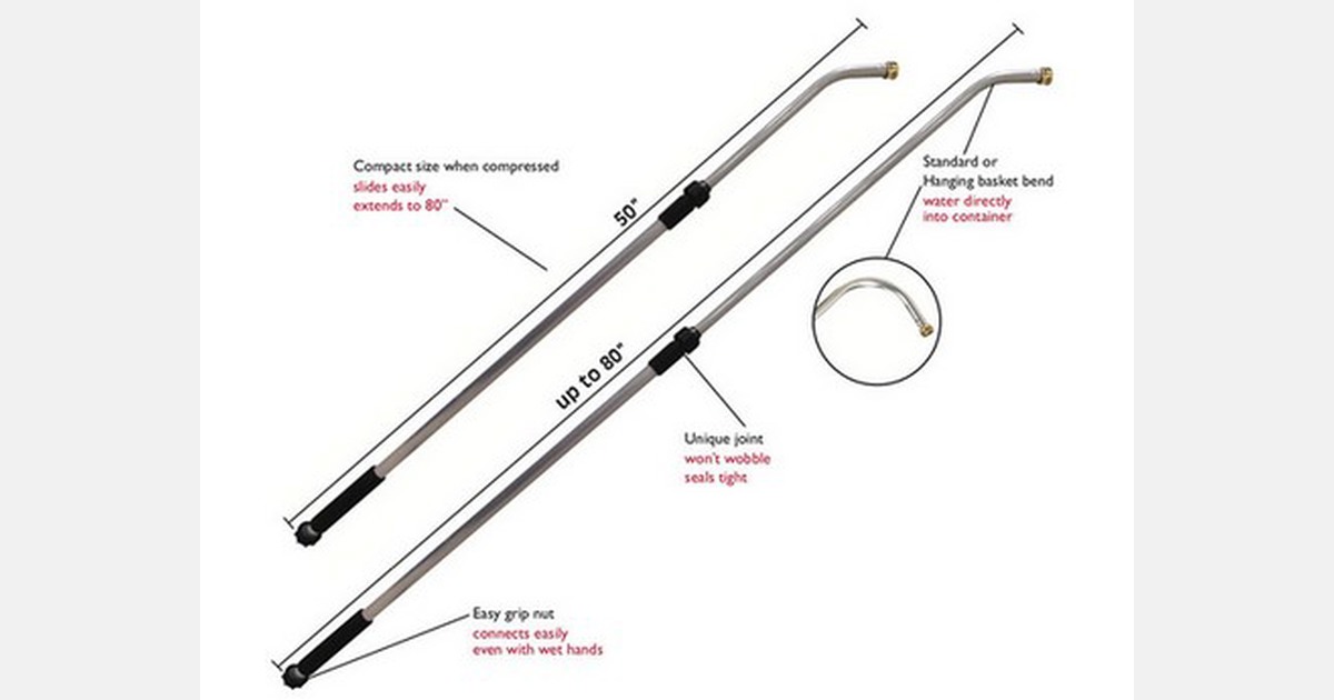 Dramm introduces new Telescoping Handi-Reach handles