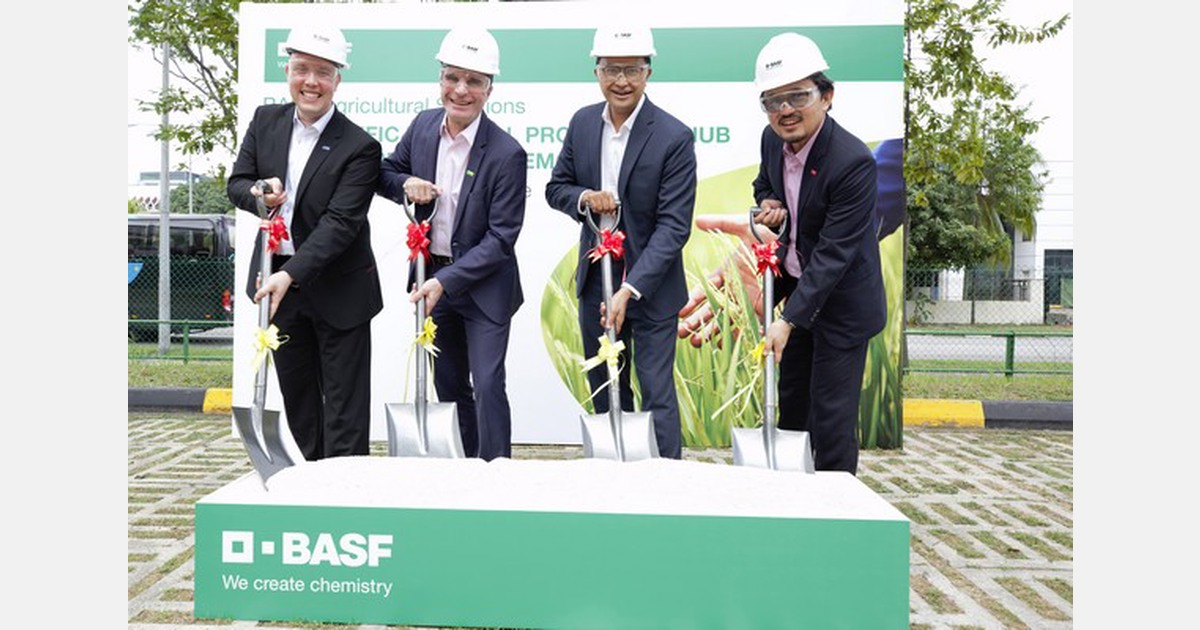 Groundbreaking ceremony marks start of a new BASF production hub for ...