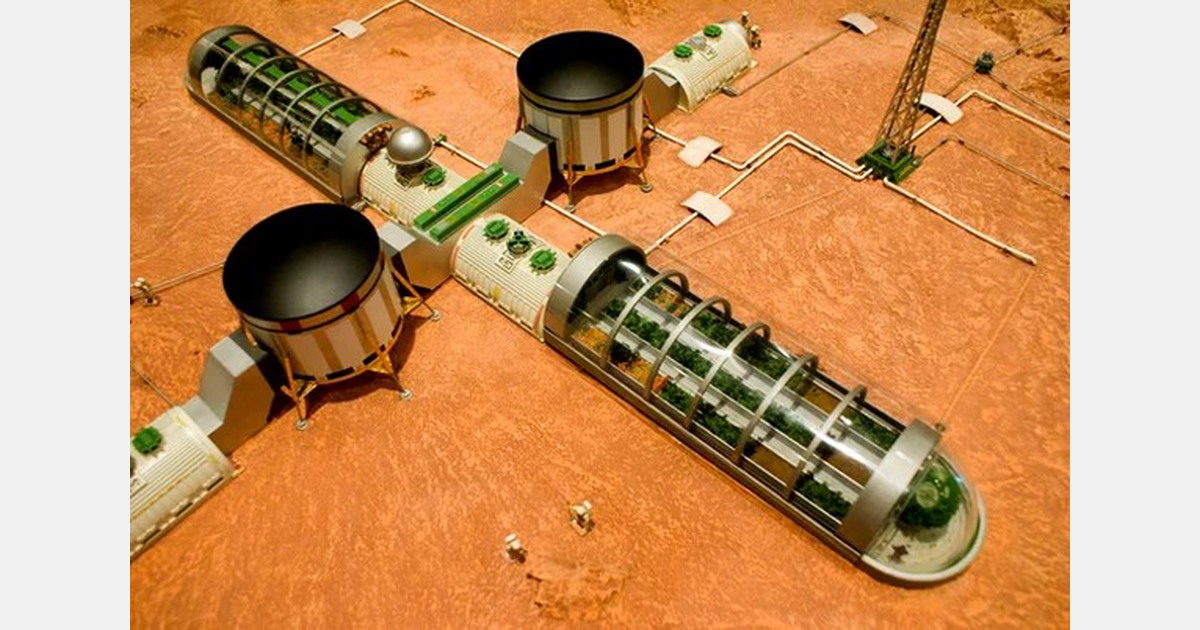 How to grow vegetables on Mars