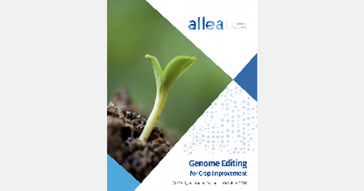 Report: Genome Editing for Crop Improvement
