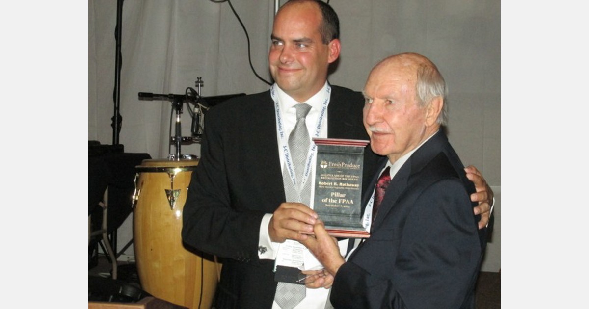 Fresh produce commemorates Robert R. Hathaway