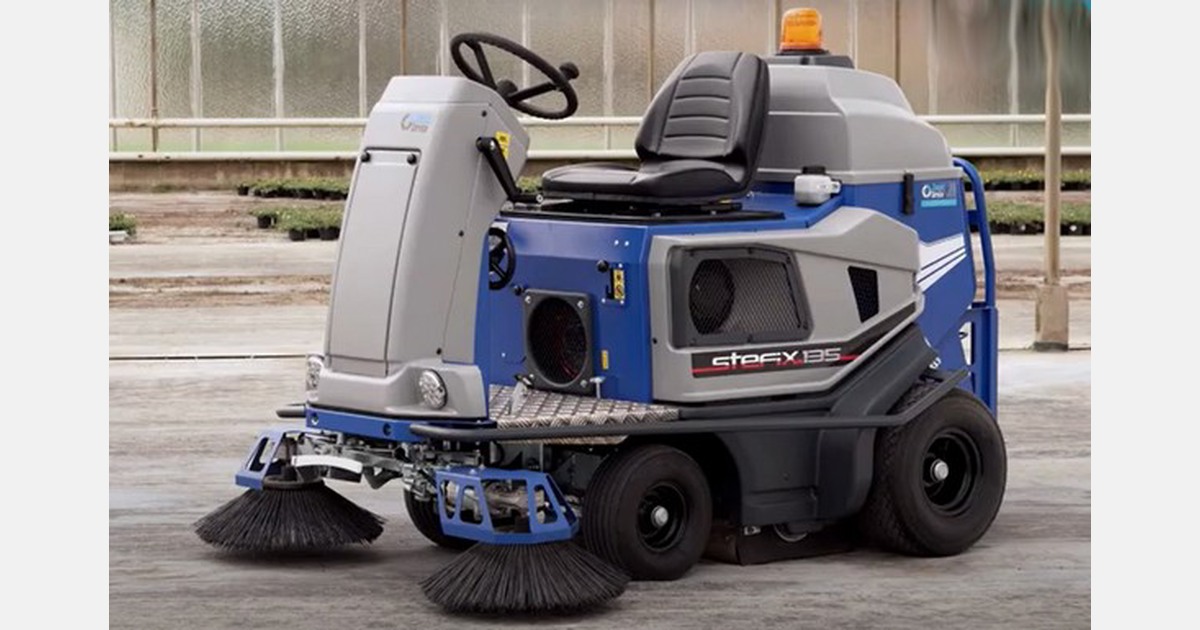 The 6th anniversary of the Stefix 135 ground cover floor sweeper