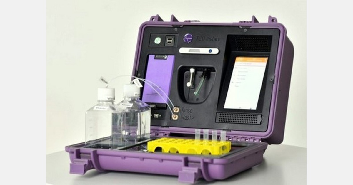 Analyzing pollen in the greenhouse with updated analyzer