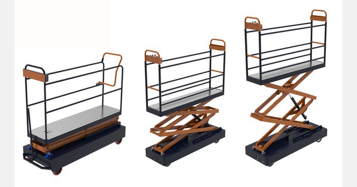 New type of pipe rail trolley added to BeNomic line