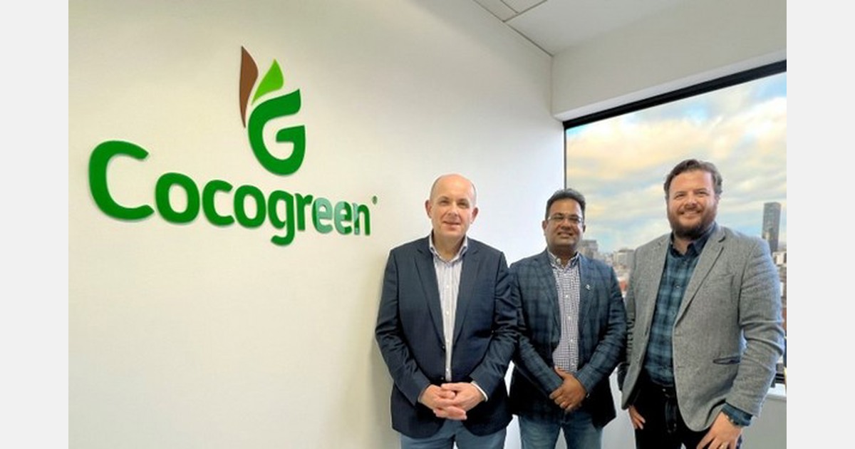 Cocogreen appoints Simon Shelbourn as Chief Financial Officer
