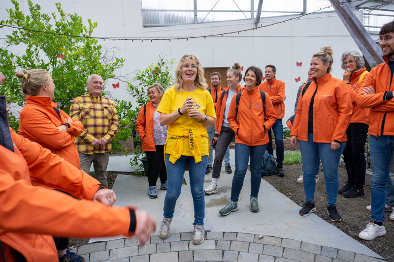 It's not just bananas in this Icelandic greenhouse