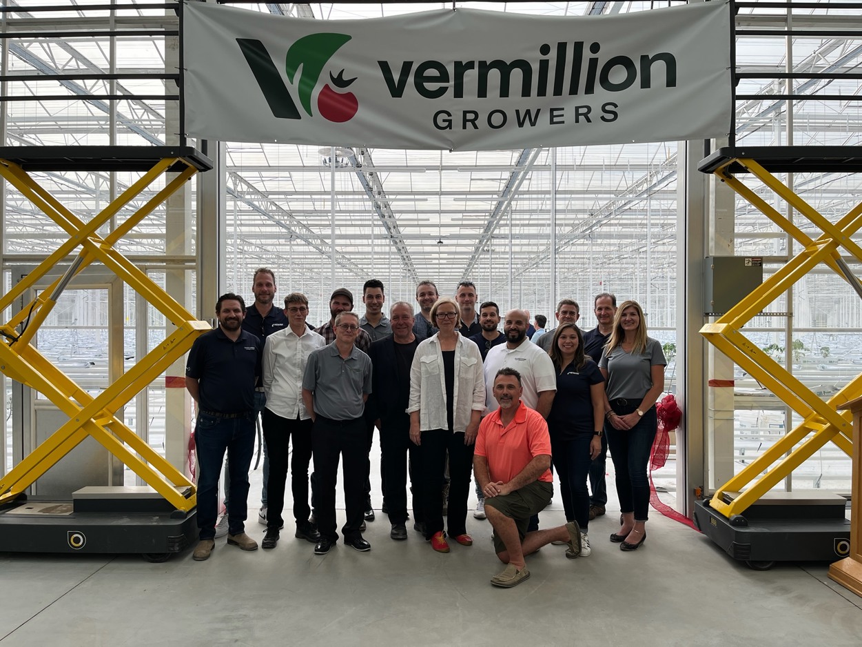 CAN: Vermillion Growers opens 10 acre tomato greenhouse