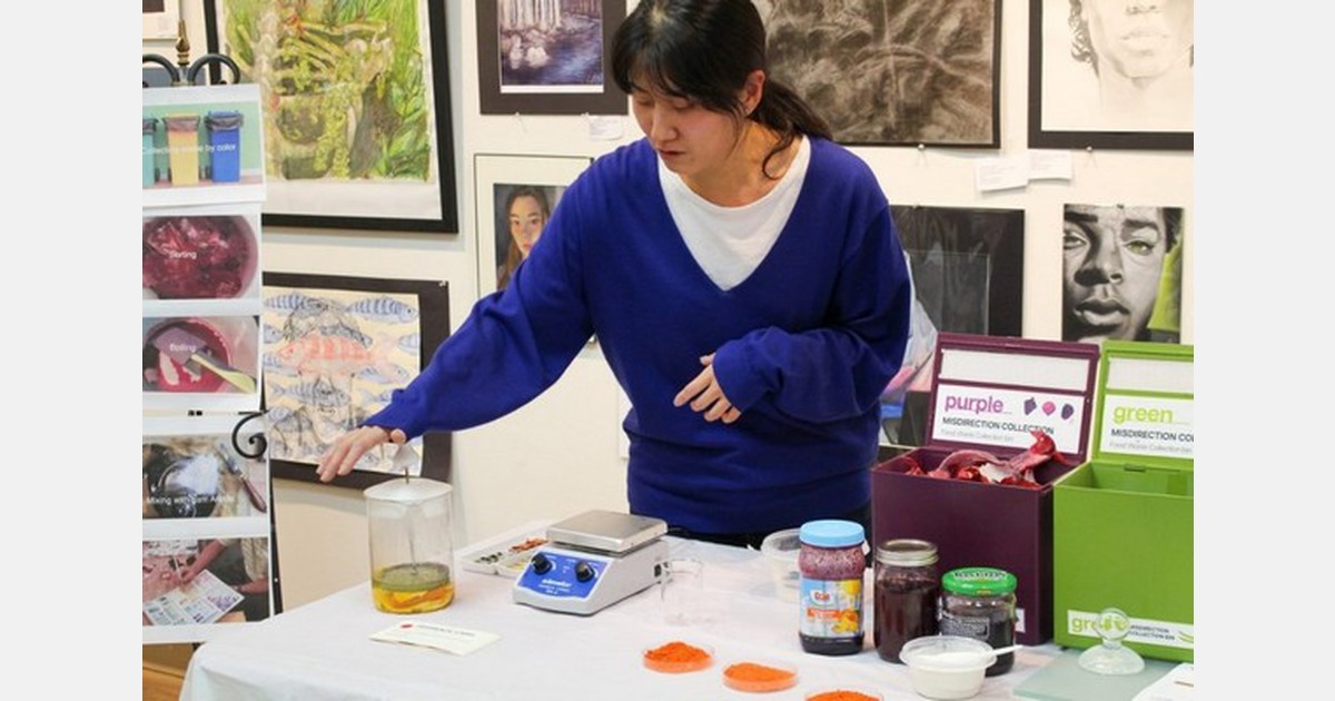 The magic of turning food waste into paint pigments