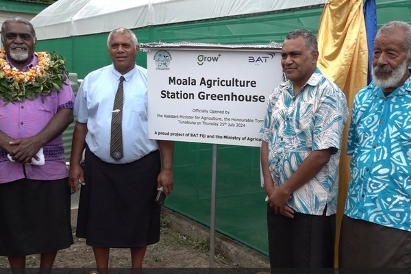 Fiji: Moala Island to benefit from new greenhouse nursery