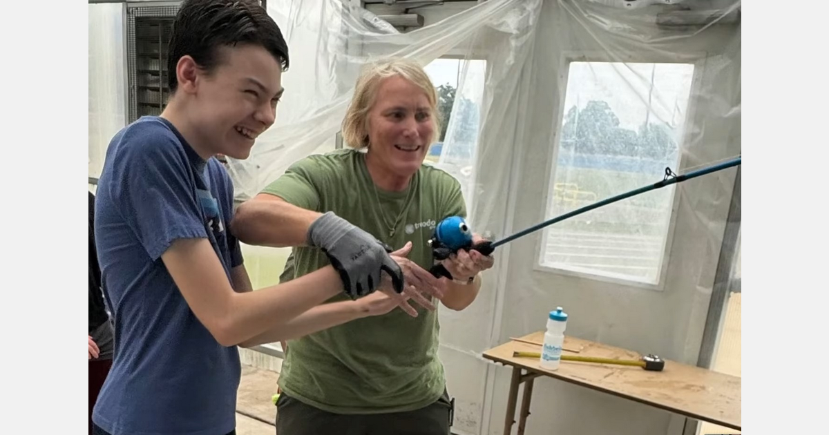 3rd annual Fish Rodeo for students with disabilities