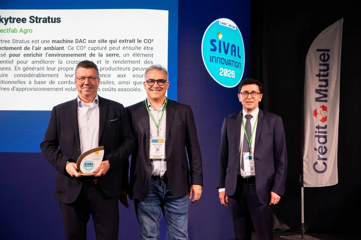 Skytree Stratus wins SIVAL Gold for its CO2 project