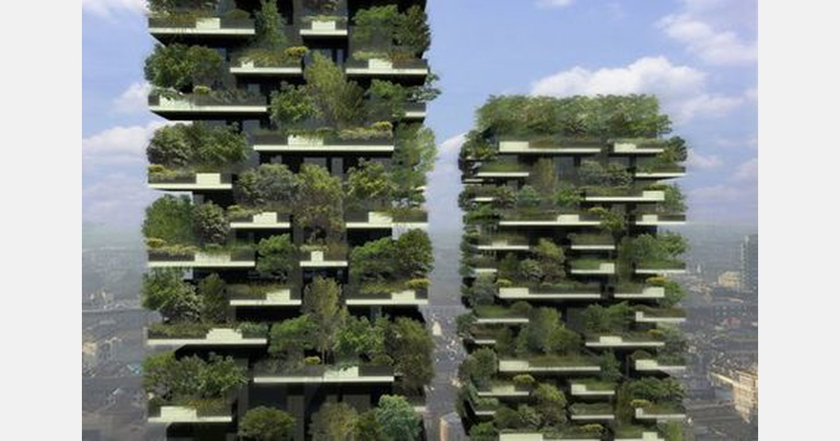 Stefano Boeri's Vertical Forest gets planted