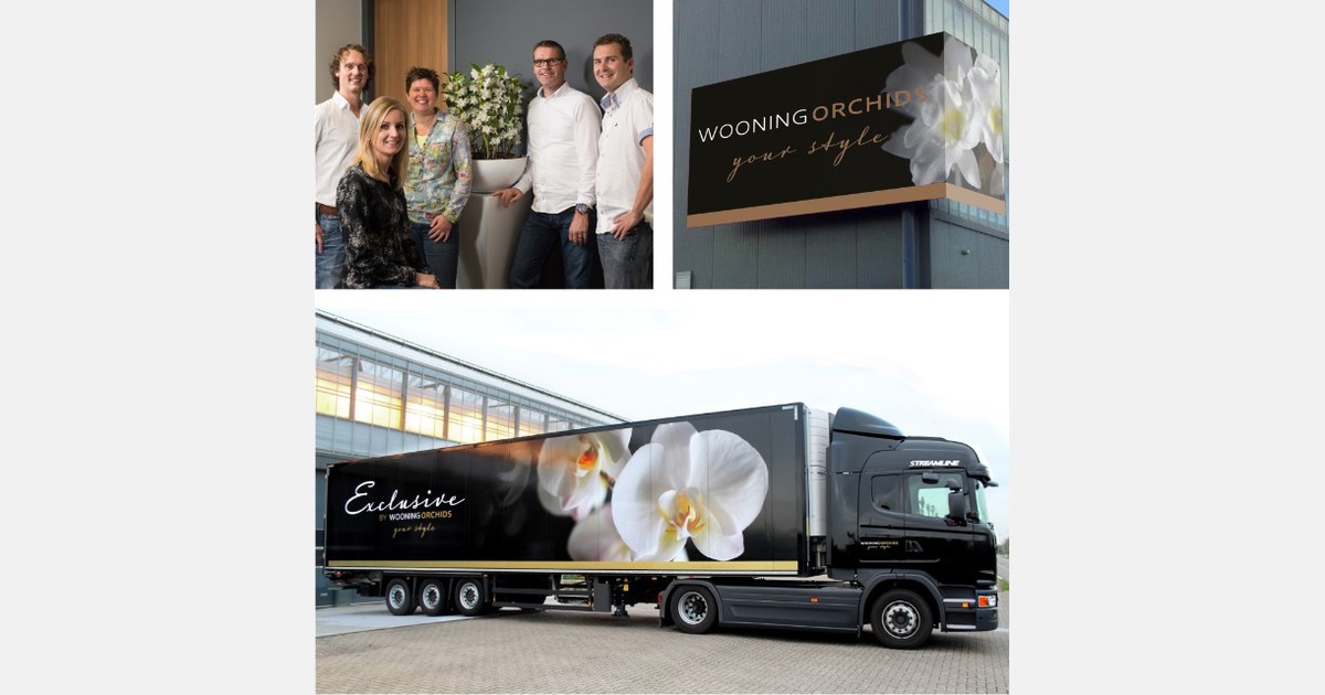 The Netherlands: Wooning Orchids presented its new look