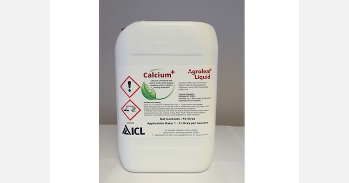 New high performance innovative foliar calcium product – Calcium+
