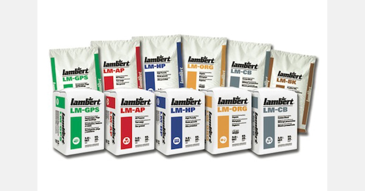 Lambert Peat Moss redesignes professional packaging