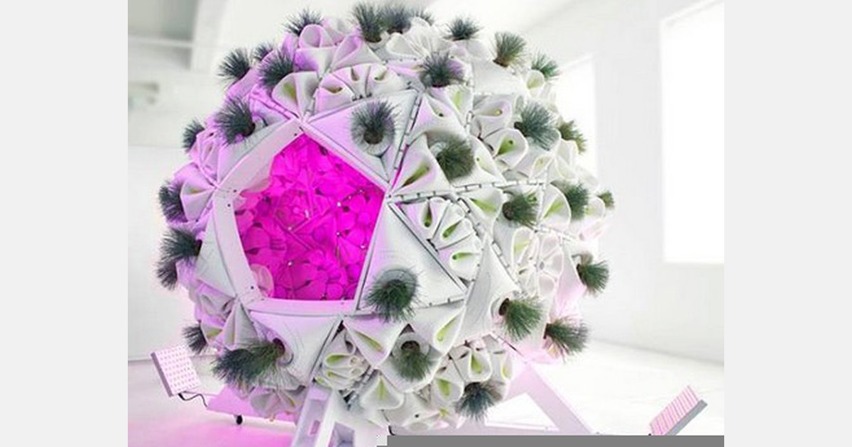 Growing at home with the futuristic Urban Farm Pod
